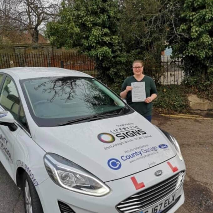 Congratulations Chanise - Community Driving School